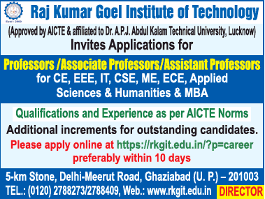 Raj kumar Goel | FacultyPlus