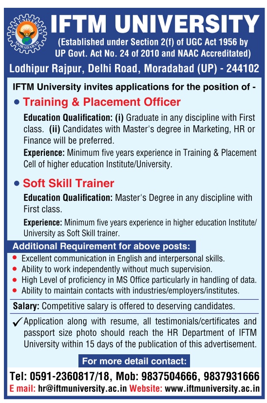 IFTM university | FacultyPlus