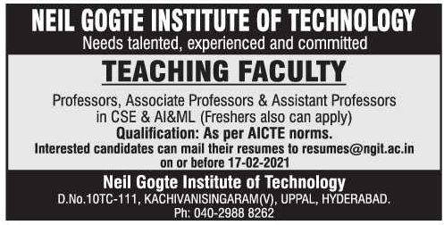 NEIL Gogte | FacultyPlus