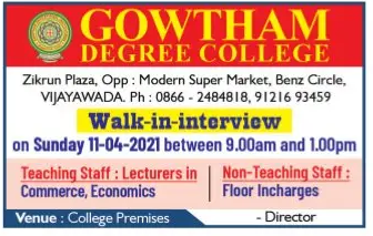 Gowtham Degree College | FacultyPlus