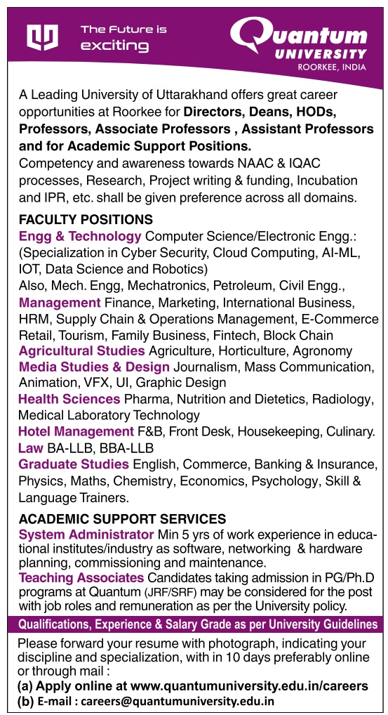 Quantum University | FacultyPlus