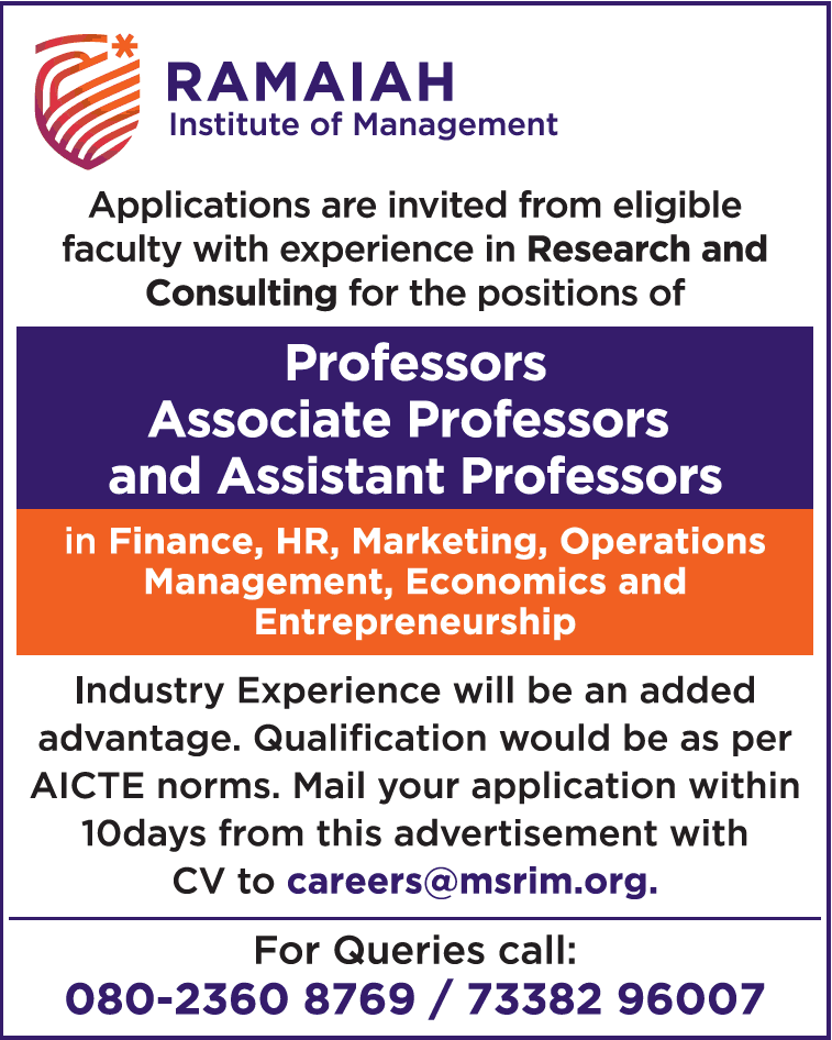 Ramaiah | FacultyPlus