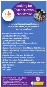 GJR International School, Bengaluru, Karnataka Wanted Teachers and Non ...