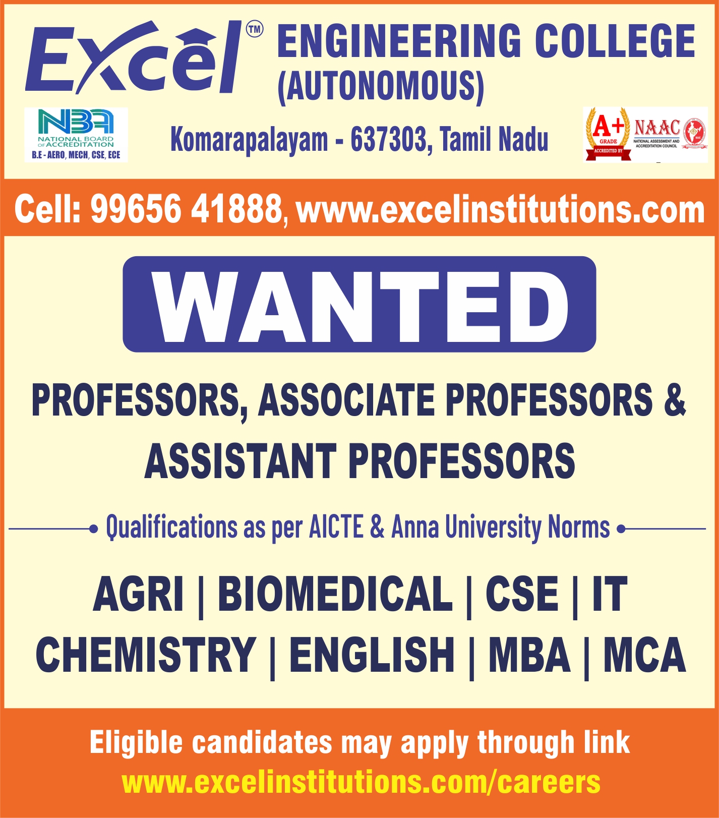 EEC – Prof, Asso. & Asst | FacultyPlus