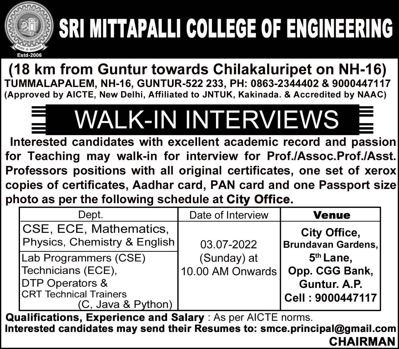 mittapalli add | FacultyPlus