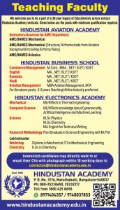 Teaching Faculty Jobs at Hindustan Academy, Bengaluru | FacultyPlus