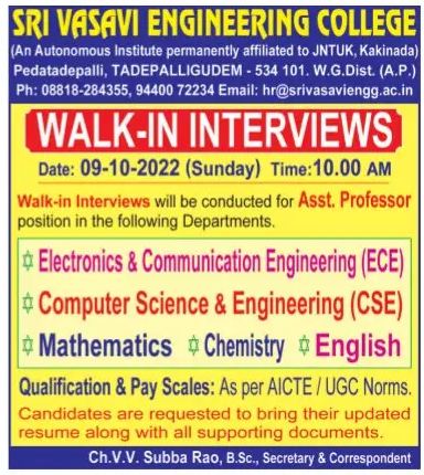 Sri Vasavi | FacultyPlus