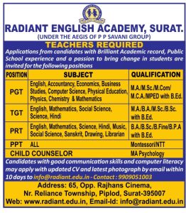 Colleges and Schools in Gujarat (18/01/2023) | FacultyPlus