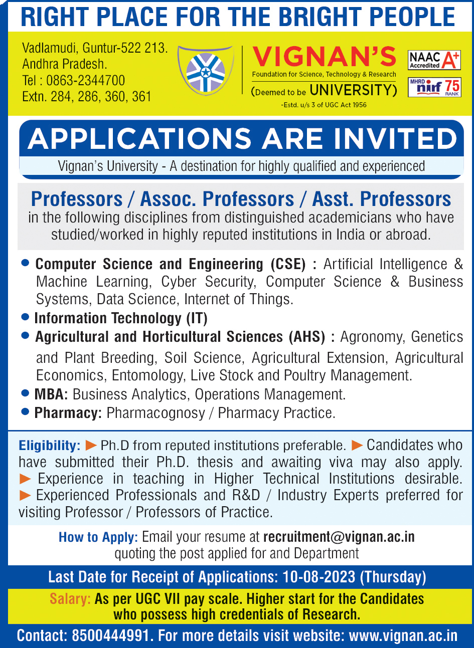 Applications Invited (Teaching) 10-08-2023 copy | FacultyPlus