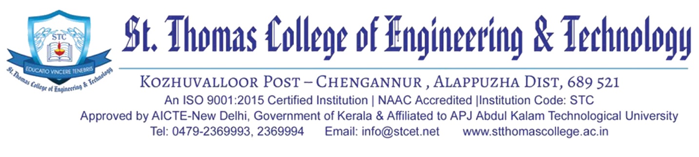 St.Thomas College of Engineering and Technology Wanted Professor ...