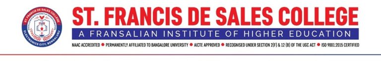 Francis de Sales College (Autonomous), Electronics City, Bengaluru ...