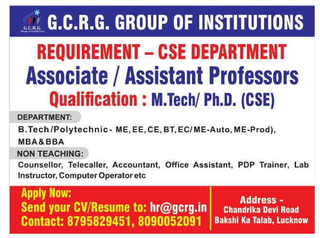 GCRG Group | FacultyPlus